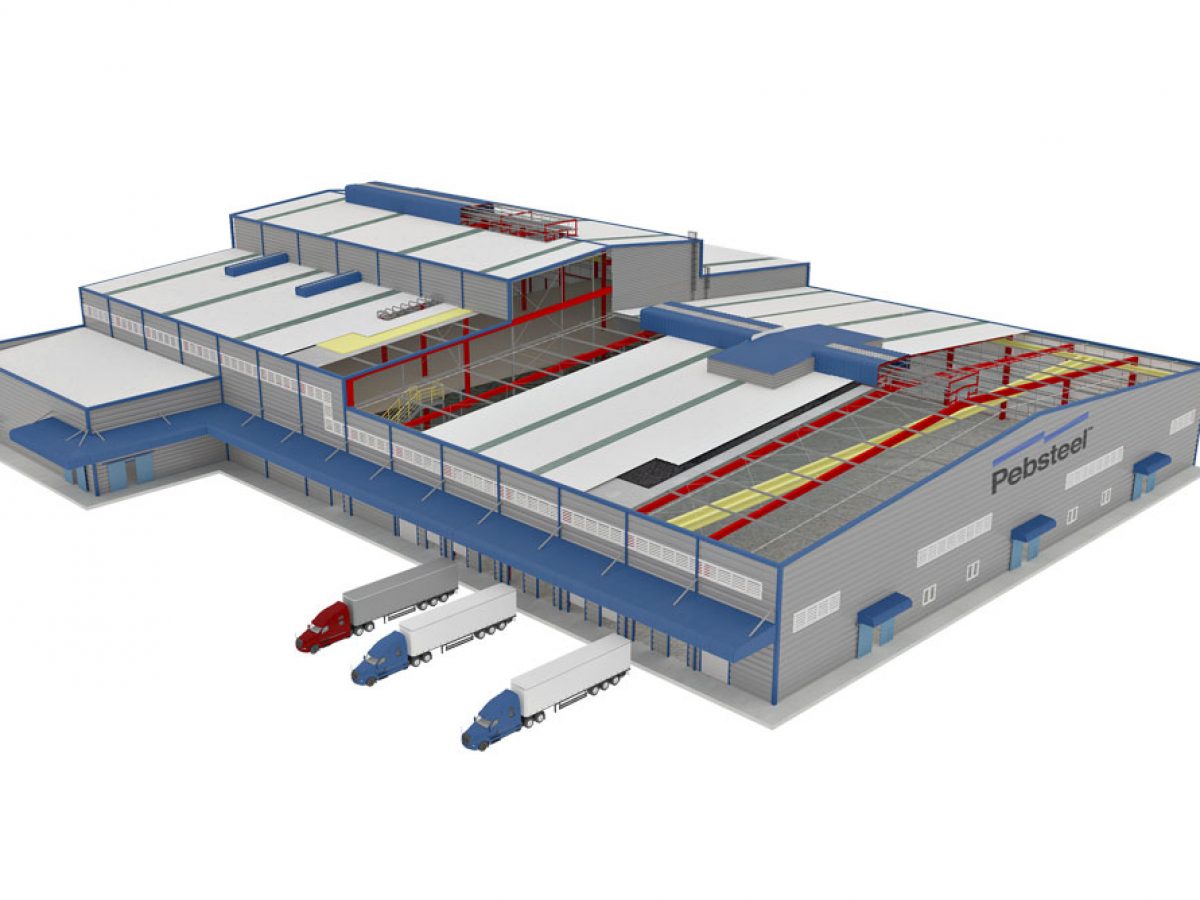 Pre Engineered Metal Building Cable Bracing In Components Of